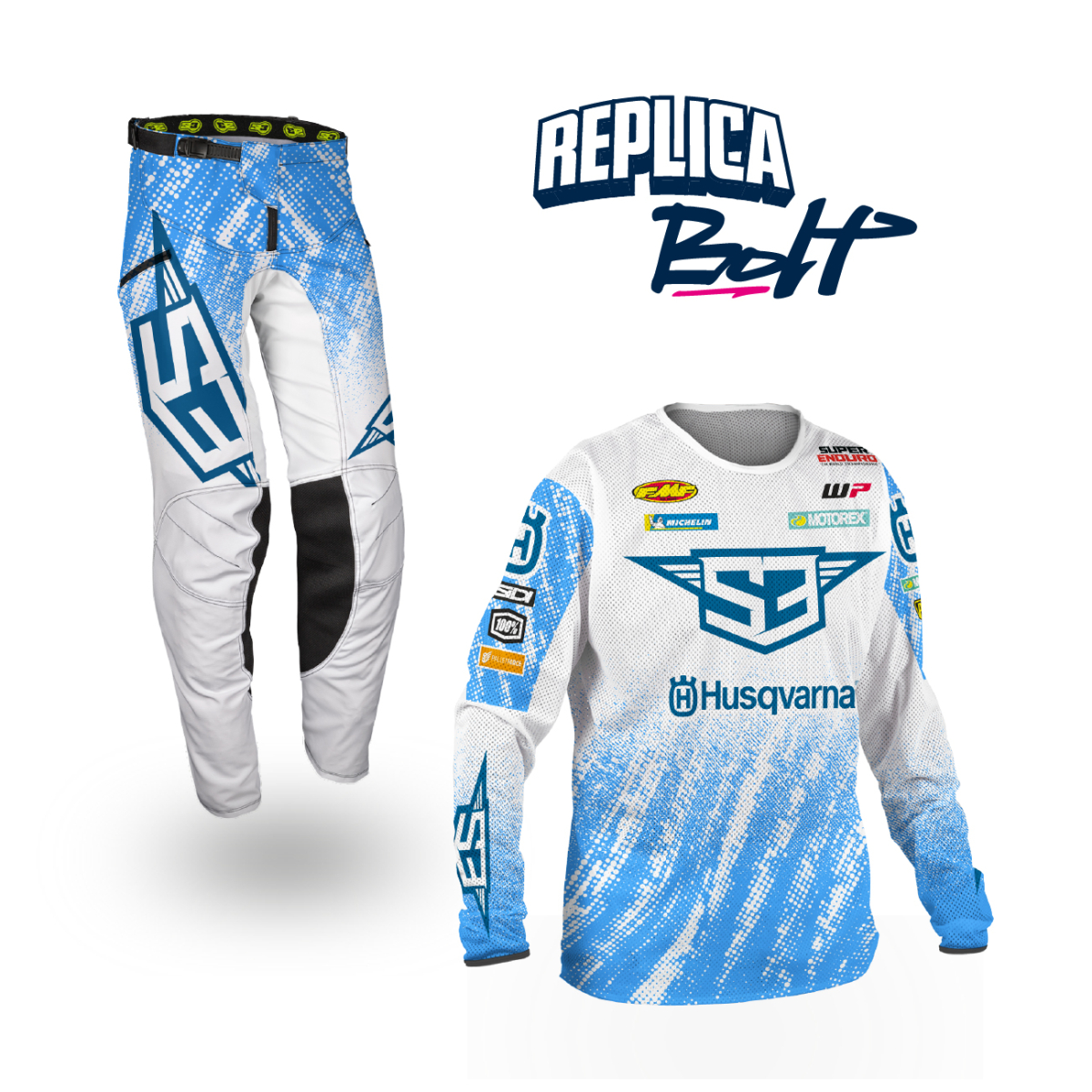 Billy Bolt S3 Replica 2025 SuperEnduro White – T-shirt and Pants for ...