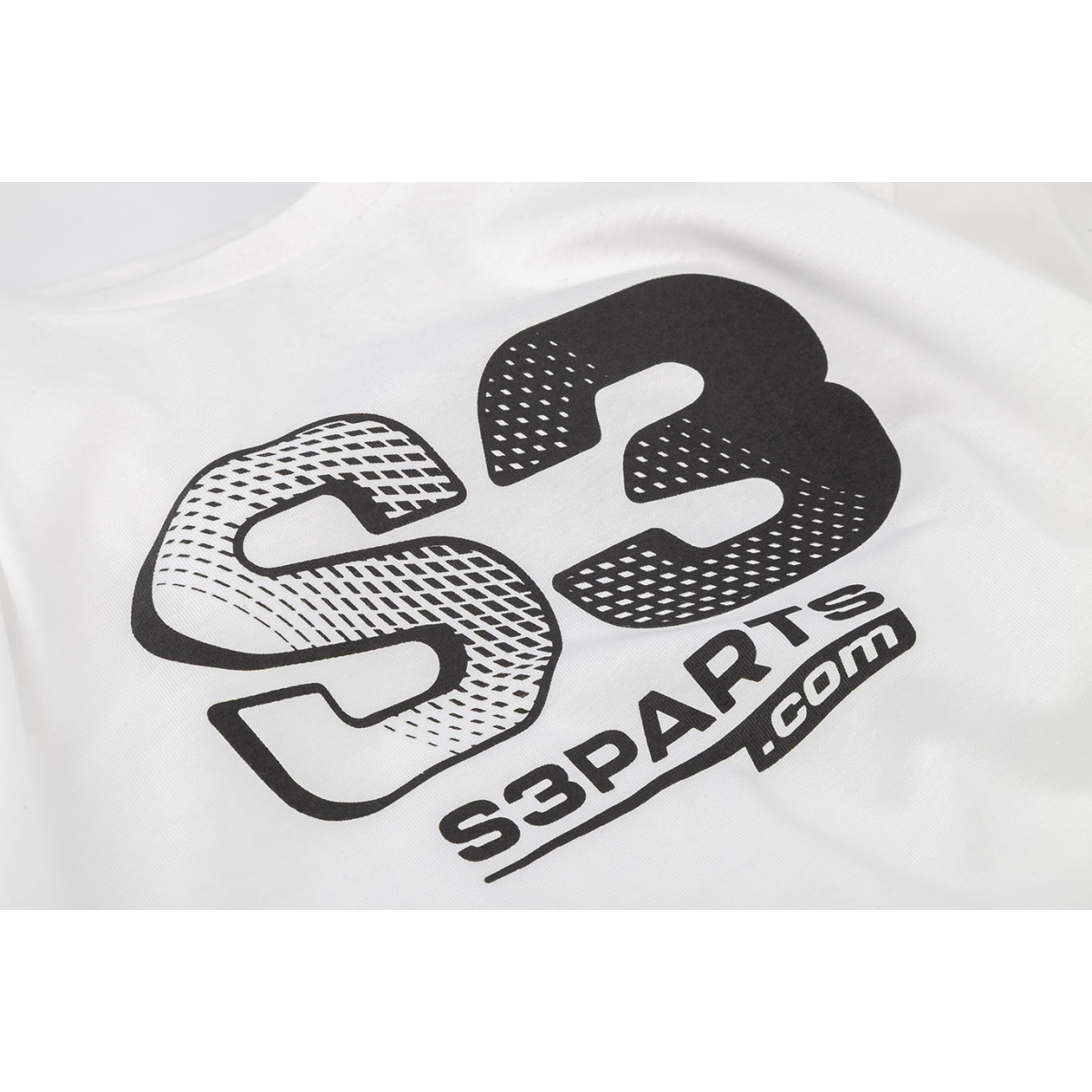 T-SHIRT S3 RACING TEAM WHITE - S3 Parts