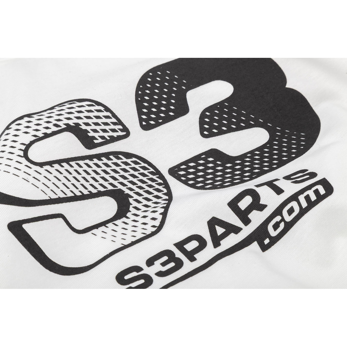 T-SHIRT S3 RACING TEAM WHITE - S3 Parts