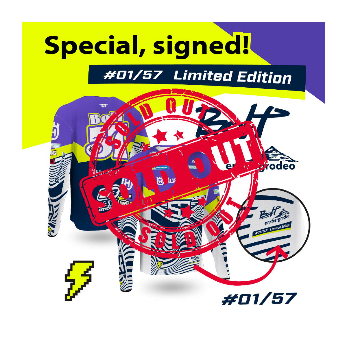 Limited Edition Replica Signing Shirt 1/57 - S3 Parts